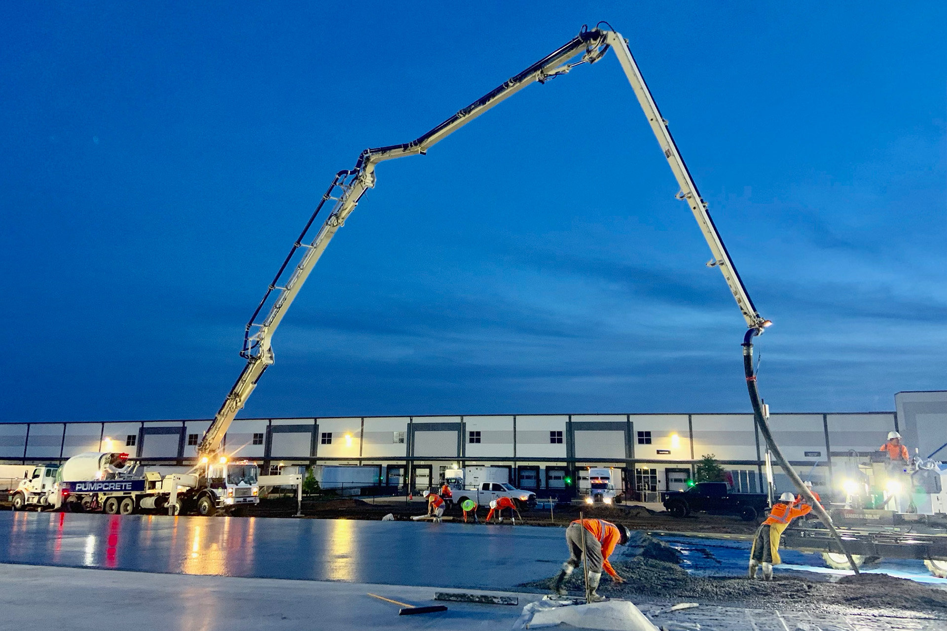 Concrete Pumping Services | Pumpcrete